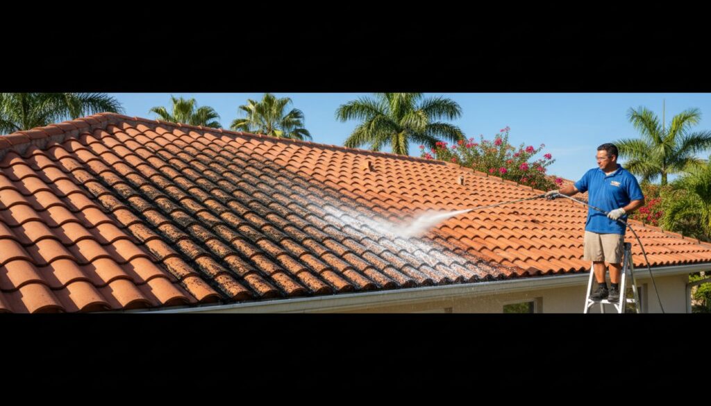 Soft Washing Roofs: The Ultimate Guide to Safe Roof Cleaning in Palm ...